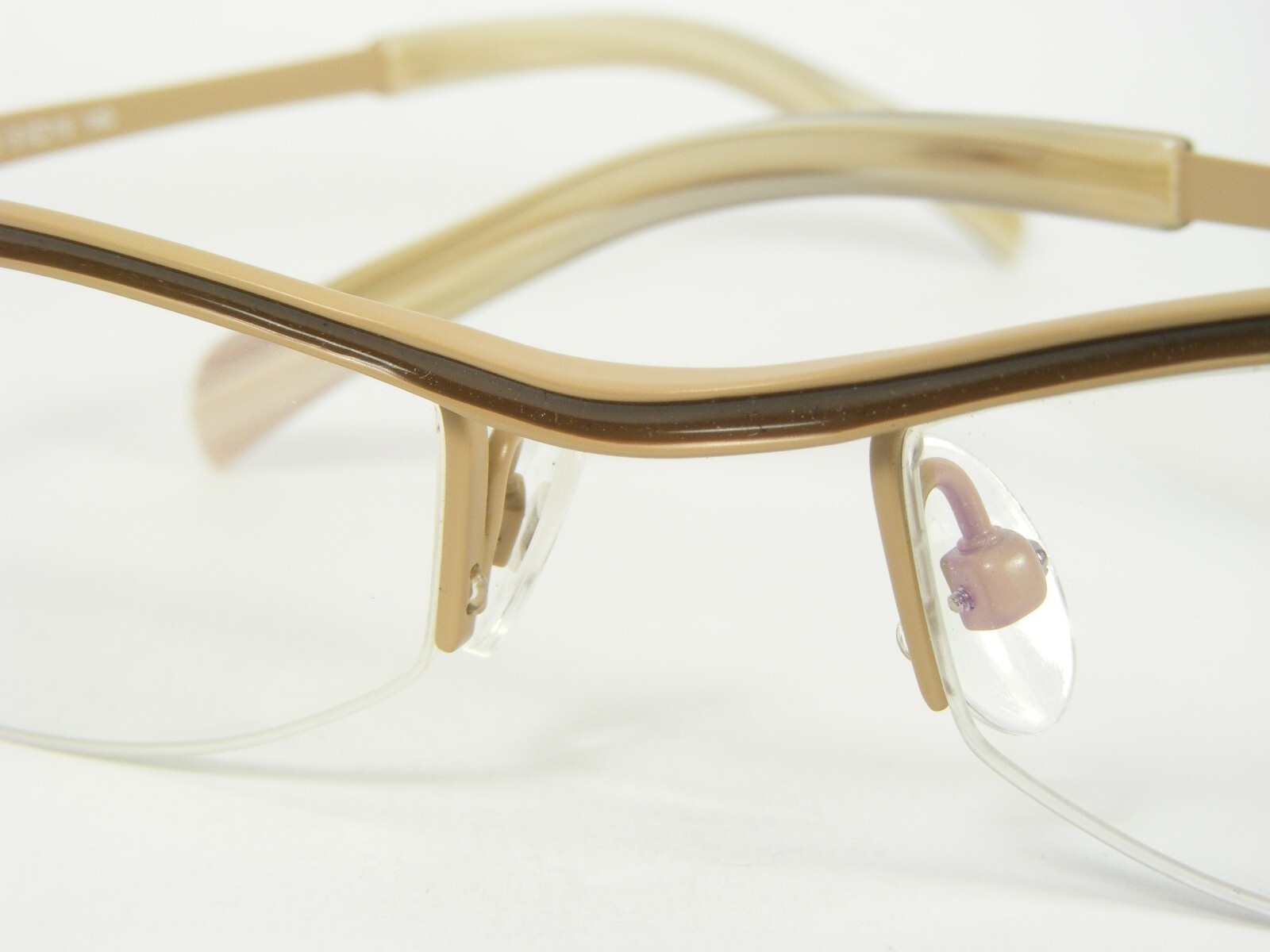 Ogi Titanium MOD 5409 1111 BROWN /TAN EYEGLASSES GLASSES FRAME 51-19 ...