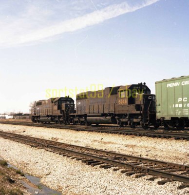 CR Conrail Locomotives #6944 and #6939 - Vintage Railroad Negative | eBay
