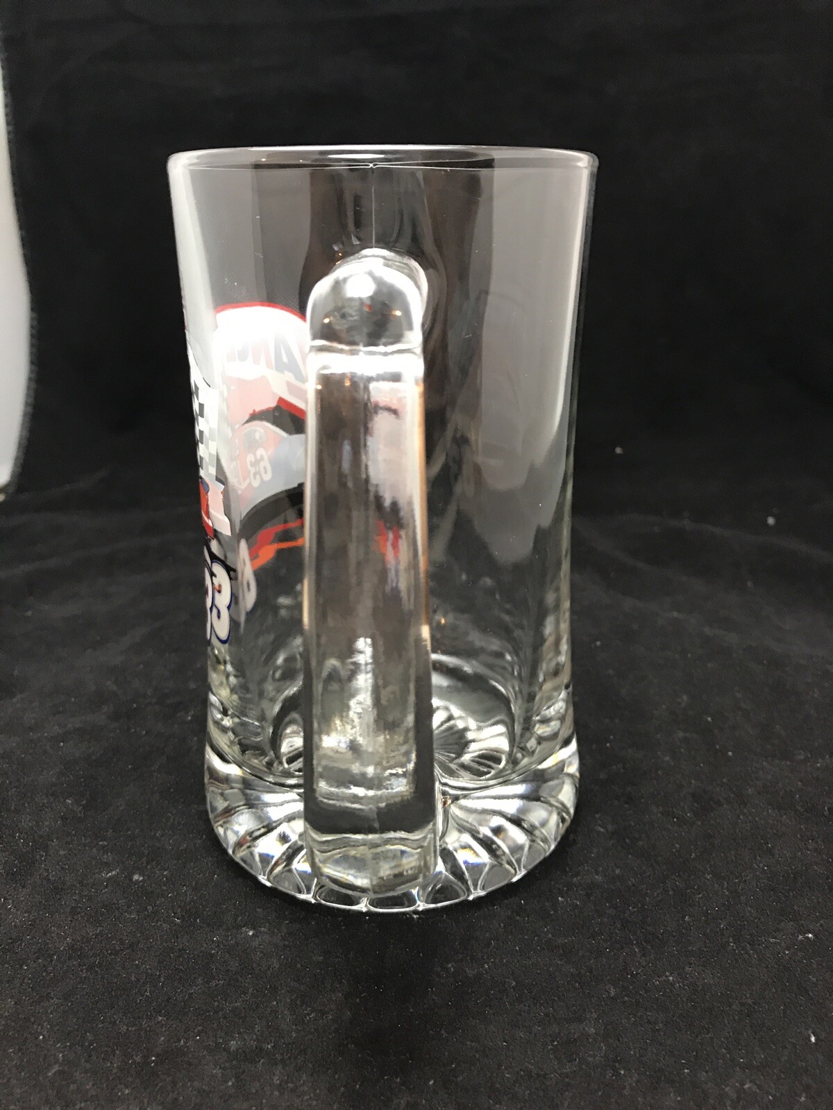 NASCAR Racing Lance Snacks #63 Glass Mug Beer Stein Vintage 2001 6 12 ...