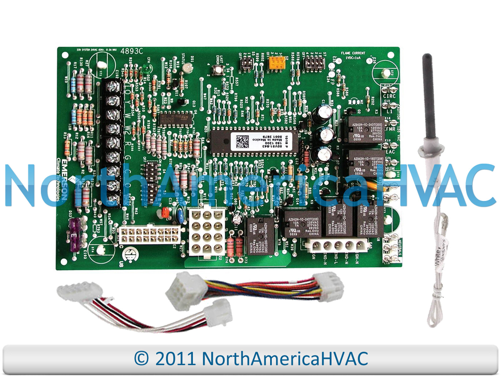 Furnace Fan Control Circuit Board Fits Trane American Standard CNT3078 ...