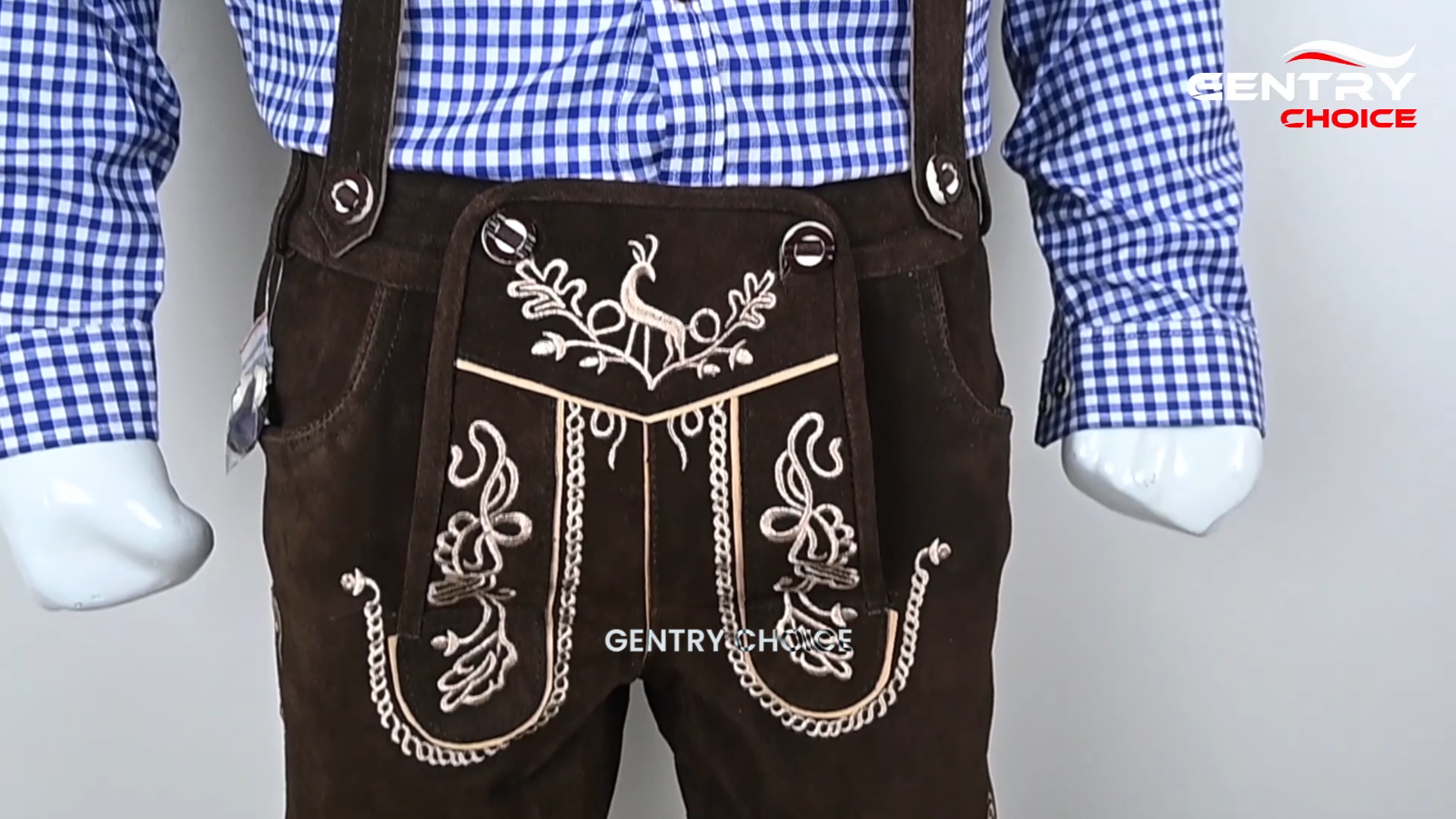 Men Bavarian Lederhosen Suede Oktoberfest Outfit Traditional German ...
