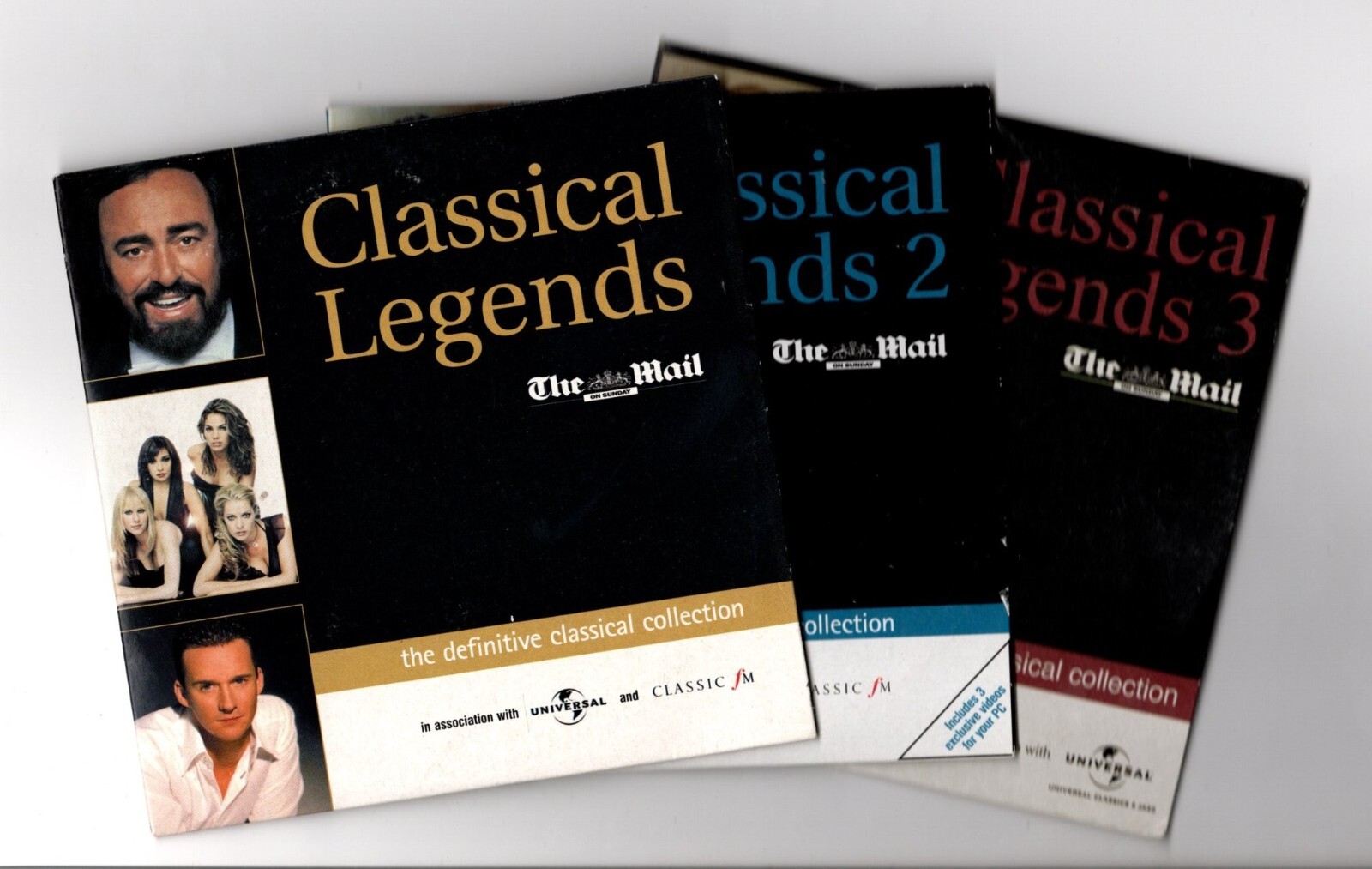 Classical Legends Volumes 1, 2 & 3 - Triple Promotional CD Set - 44 ...