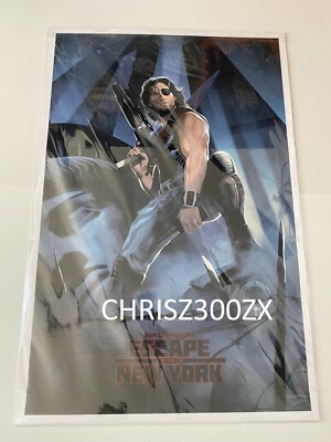 Escape From New York Yvan Quinet Poster Screen Print Art 24x36 #5 ...