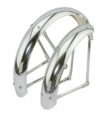Fenders - Chrome Fenders - Nelo's Cycles