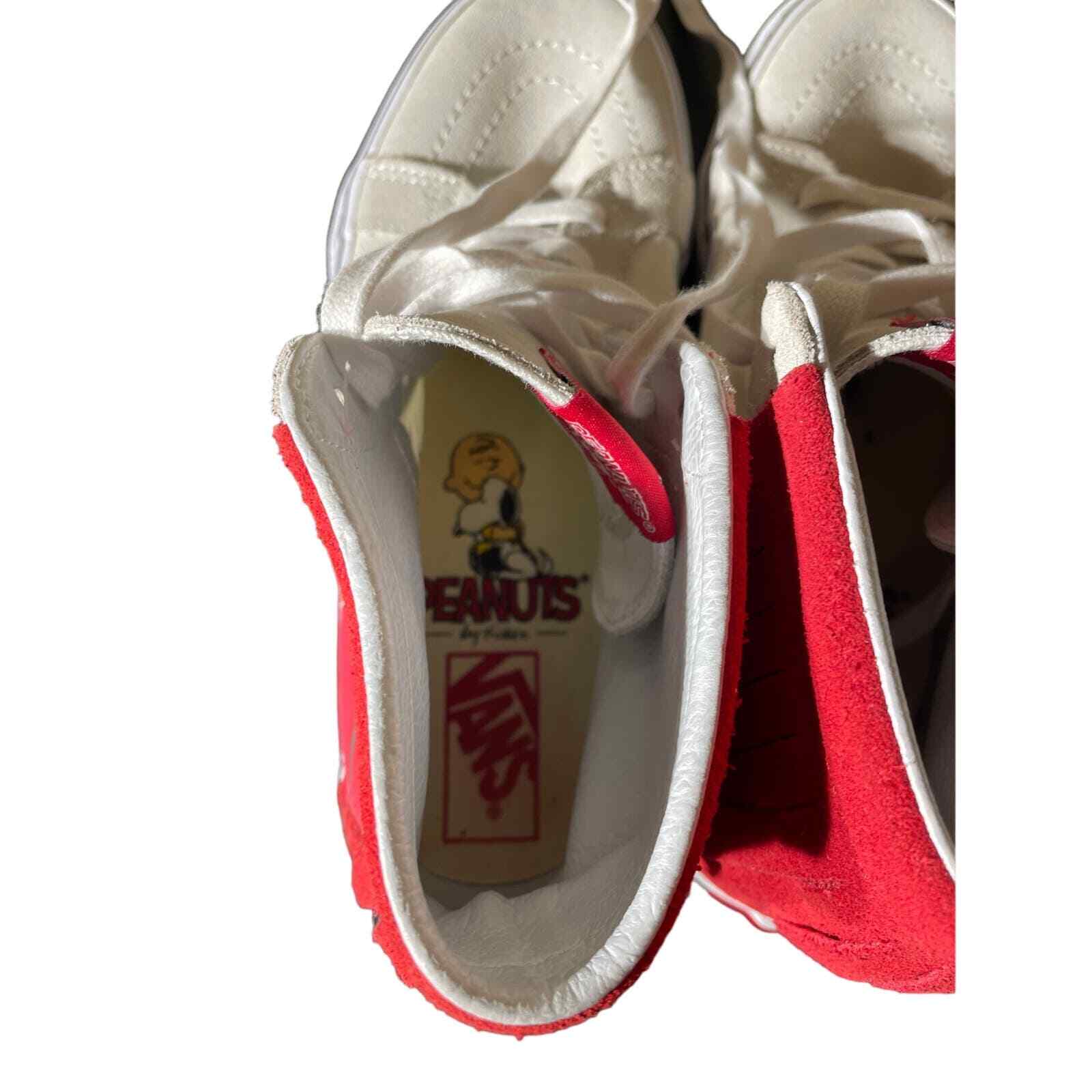 Vans High Top Snoopy/Charlie Brown Shoe. Peanuts/Shul… - Gem