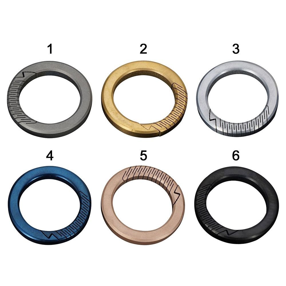 Super Lightweight Titanium Alloy KeyRings Male Creativity Gift | eBay