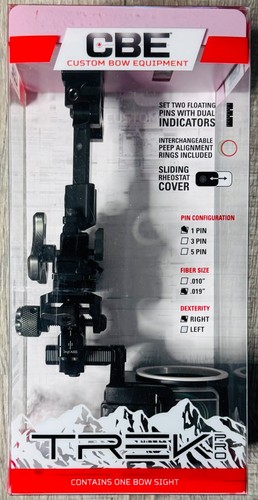 CBE Trek Pro Archery Sight 1 Pin .019 Right Hand | eBay