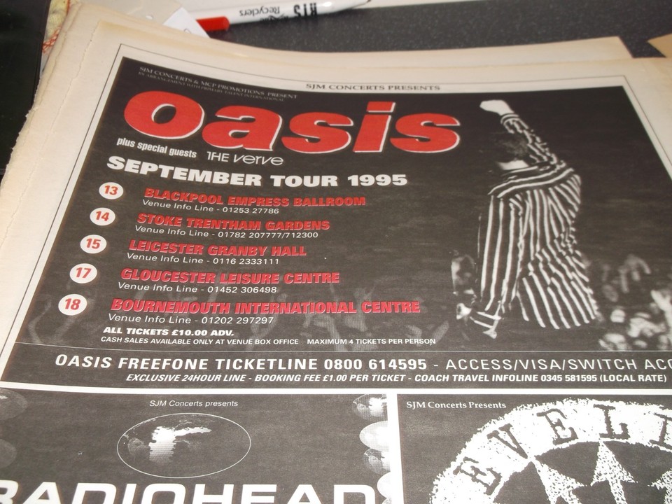 OASIS, BRITPOP a bundle RARE /FANS /COLLECTORS ITEMs/LARGE POSTERs for ...