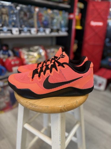 Nike Kobe Bryant XI 11 Low Barcelona Size 12 (836183-806) Bright Mango ...
