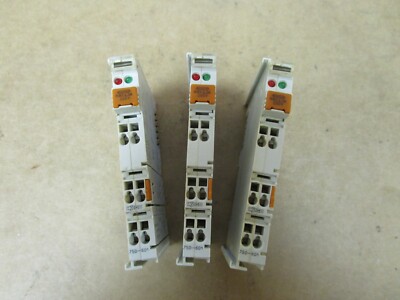 LOT OF 3 WAGO POWER SUPPLY MODULE 750-601 24Vdc 0.08-2.5mm | eBay
