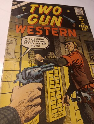 Two Gun Western #7 (Marvel Comics November 1956) | eBay