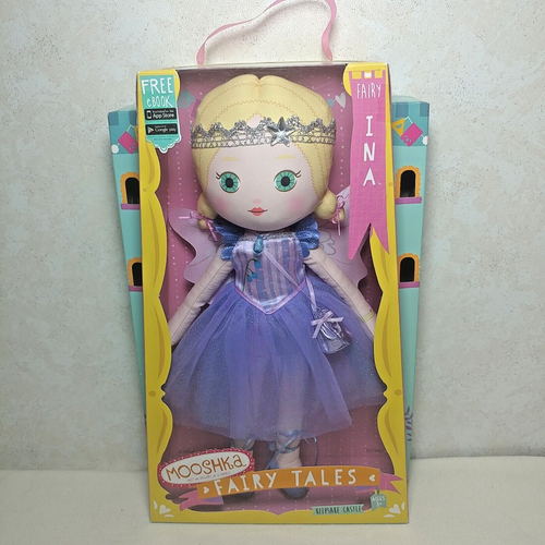 Ballerina Mooshka Ina Doll Fairy Tales Soft Huggable Loveable Purple ...