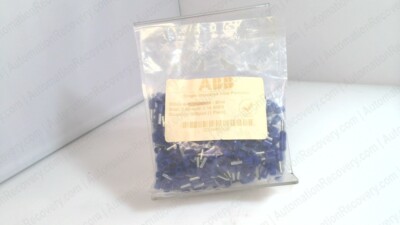 ABB 030445915, SINGLE INSULATED WIRE FERRULES 2.50 MM2, SEE DESC ...