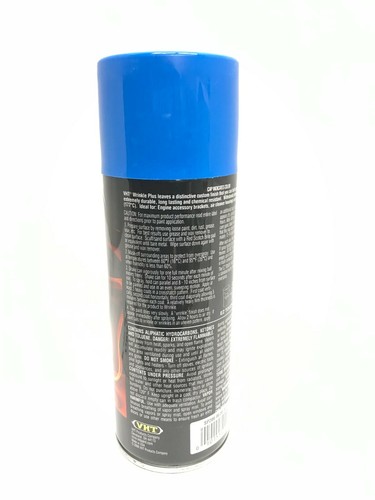 VHT SP206 Wrinkle Plus Blue Wrinkle Texture Spray Paint Auto Car Valve ...