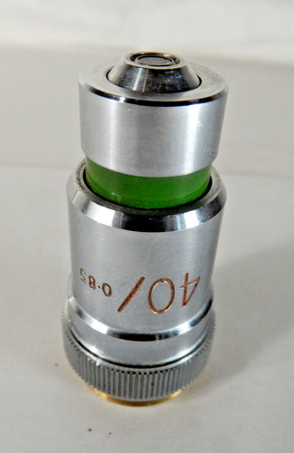 VICKERS Microscope Objective Lens, N3037, 40/ 0-85, Made in England | eBay