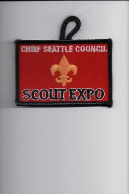 Chief Seattle Council Scout Expo patch | eBay