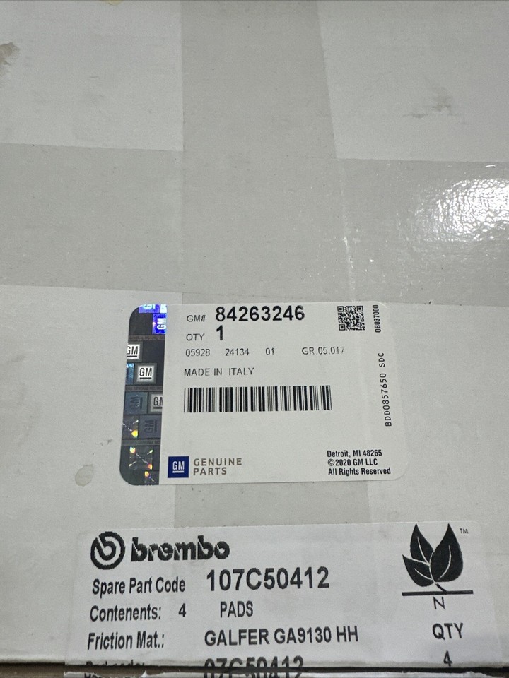 2019-2023 Chevrolet Silverado Tahoe Performance Front Replacement Brake ...