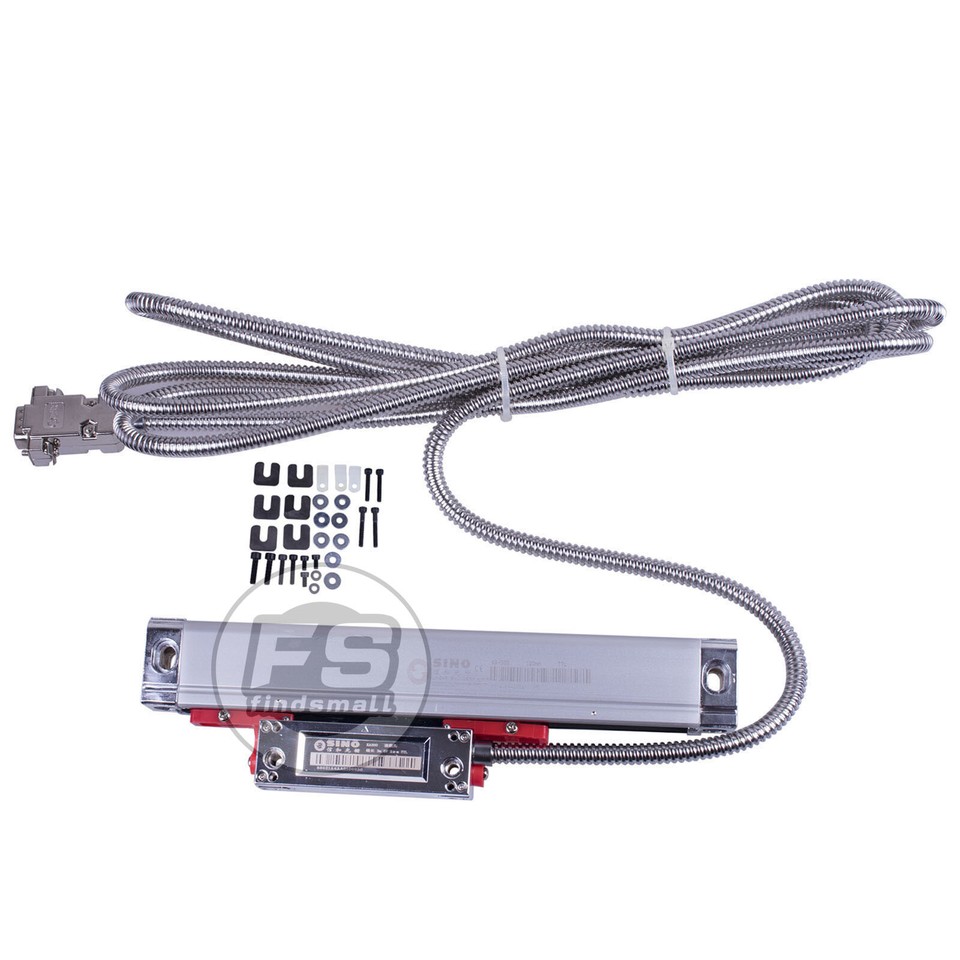 SINO Digital Readout DRO TTL Linear Glass Scale Encoder for Milling ...