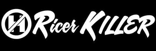 "Ricer KILLER" Nitrous Oxide, Turbo,JDM,Street Outlaw viny decal ...