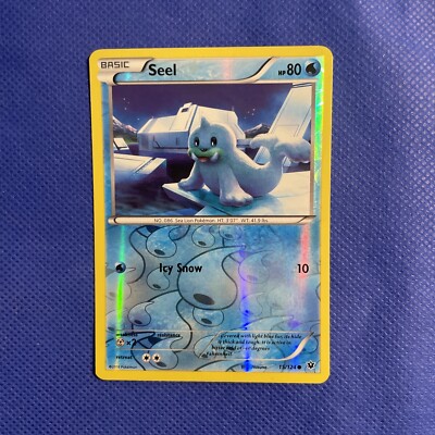 XY Fates Collide 15/124 Seel Reverse Holo Pokemon Card - NM | eBay