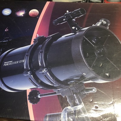 Celestron PowerSeeker 127EQ Telescope 12 MM Reflector Astronomy ...
