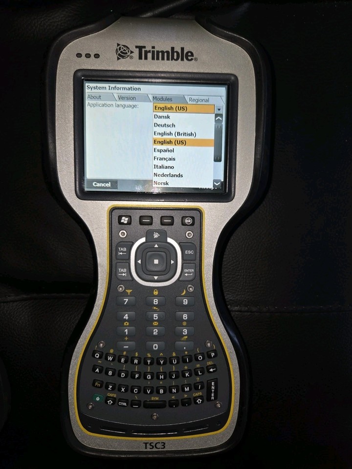 Trimble TSC3 controller SCS900 3.75 radio 2.4 Ghz Robotic TS & GNSS ...