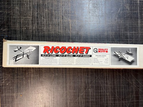 GLOBAL HOBBIES "RICOCHET" FUN FLY RC MODEL AIRPLANE KIT #1336 | eBay