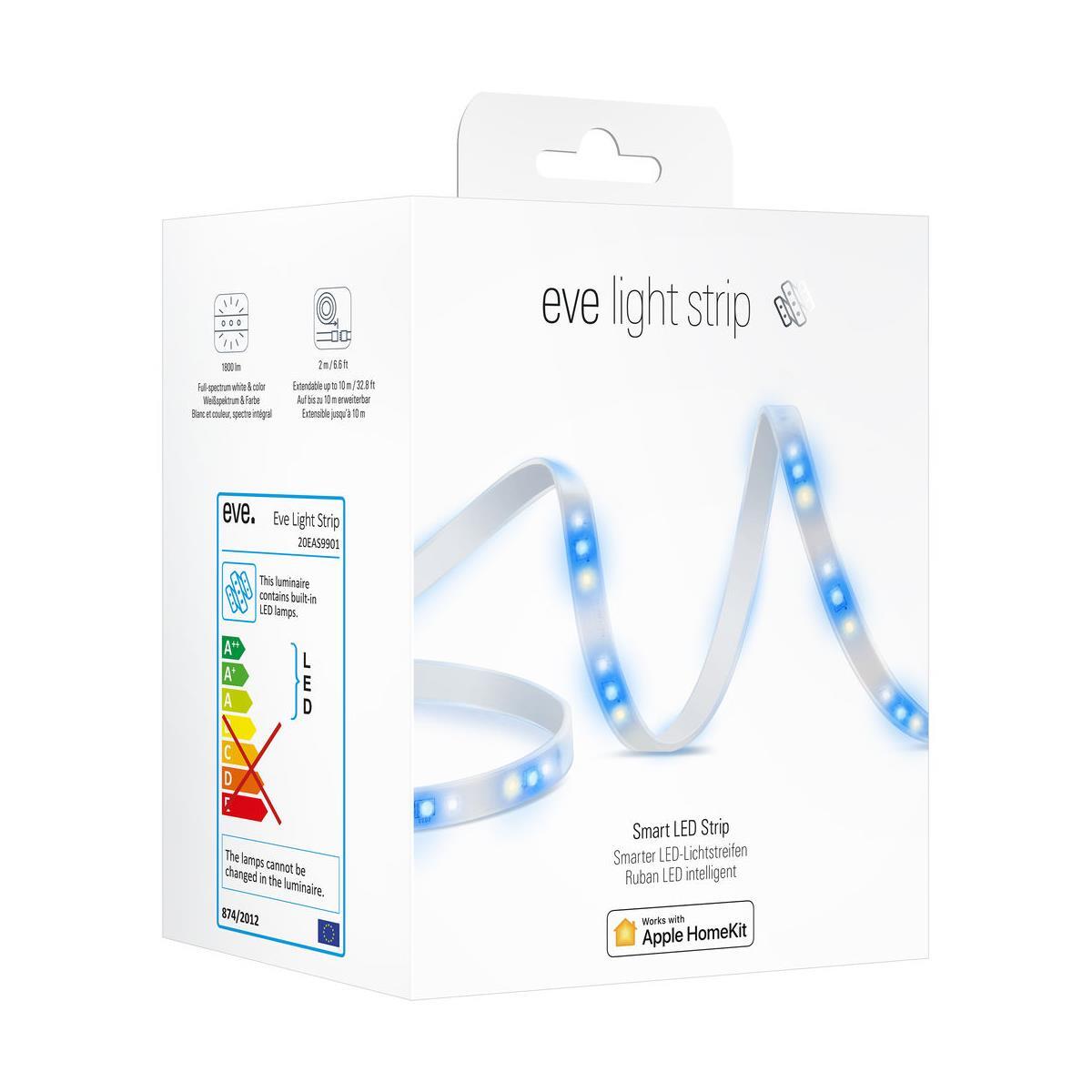 Eve Light Strip - Smart LED Strip with Apple HomeKit Technology ...