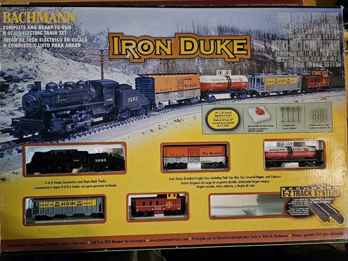 BACHMANN N SCALE # 24005 IRON DUKE STEAM FREIGHT TRAIN Please Read/No ...