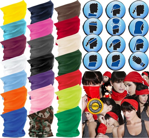 Multi-Use Morf Beechfield Men Women Bandana Scarf Neck Warmer ...