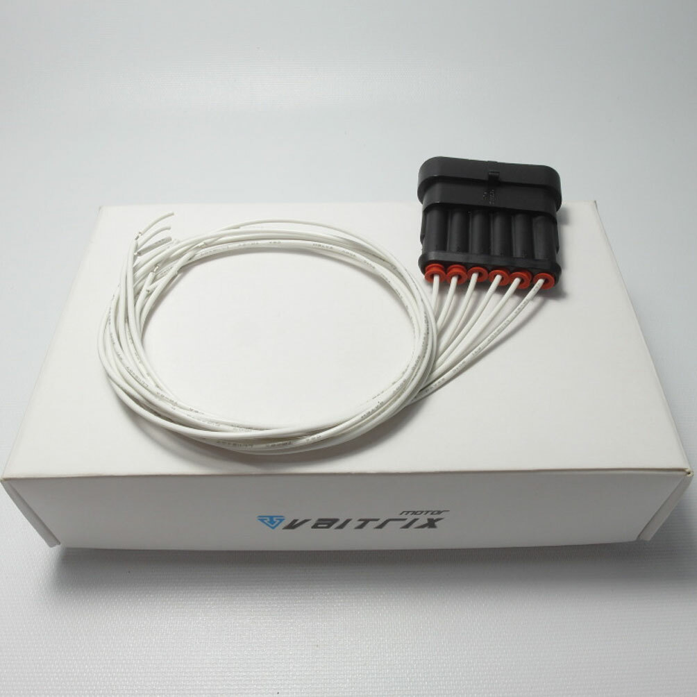 Male connector For AMP Tyco Super seal 1.5 Kit 6pin SET plug car tuning ...