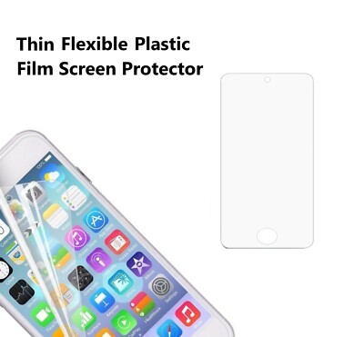 Thin Plastic Screen Protector for Apple iPod touch 5 6 7 5th 6th 7th ...