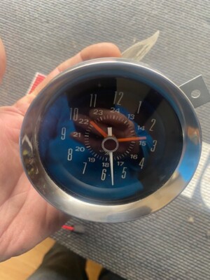 1968-1970 Amc Amx Javelin Dash Clock Beautiful Show Piece | eBay