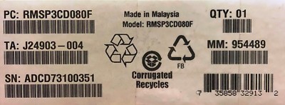 Intel RMSP3CD080F RAID Module PCIe/SAS/SATA 4GB NEW BULK PACKAGING | eBay