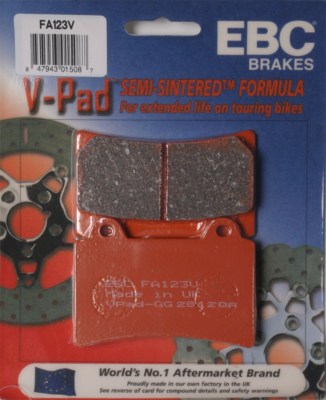 EBC FA123V Touring Bike Semi-Sintered V Brake Pads | eBay