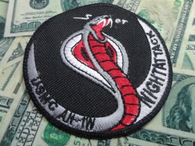 USMC AH-1W Night Attack Cobra Military Patch | eBay