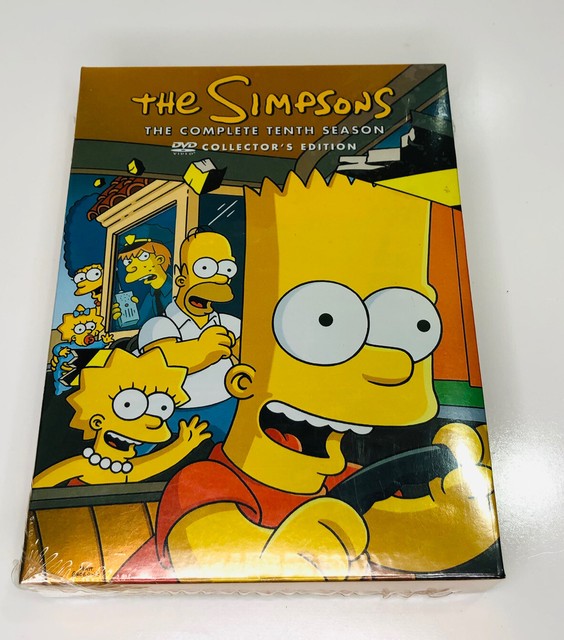 Buy The Simpsons - Season 10 (DVD, 2009, 4-Disc Set) online | eBay