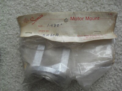 Vintage RC Airplane Part Semco Motor Mount Size 1.480" SM60A NIP | eBay