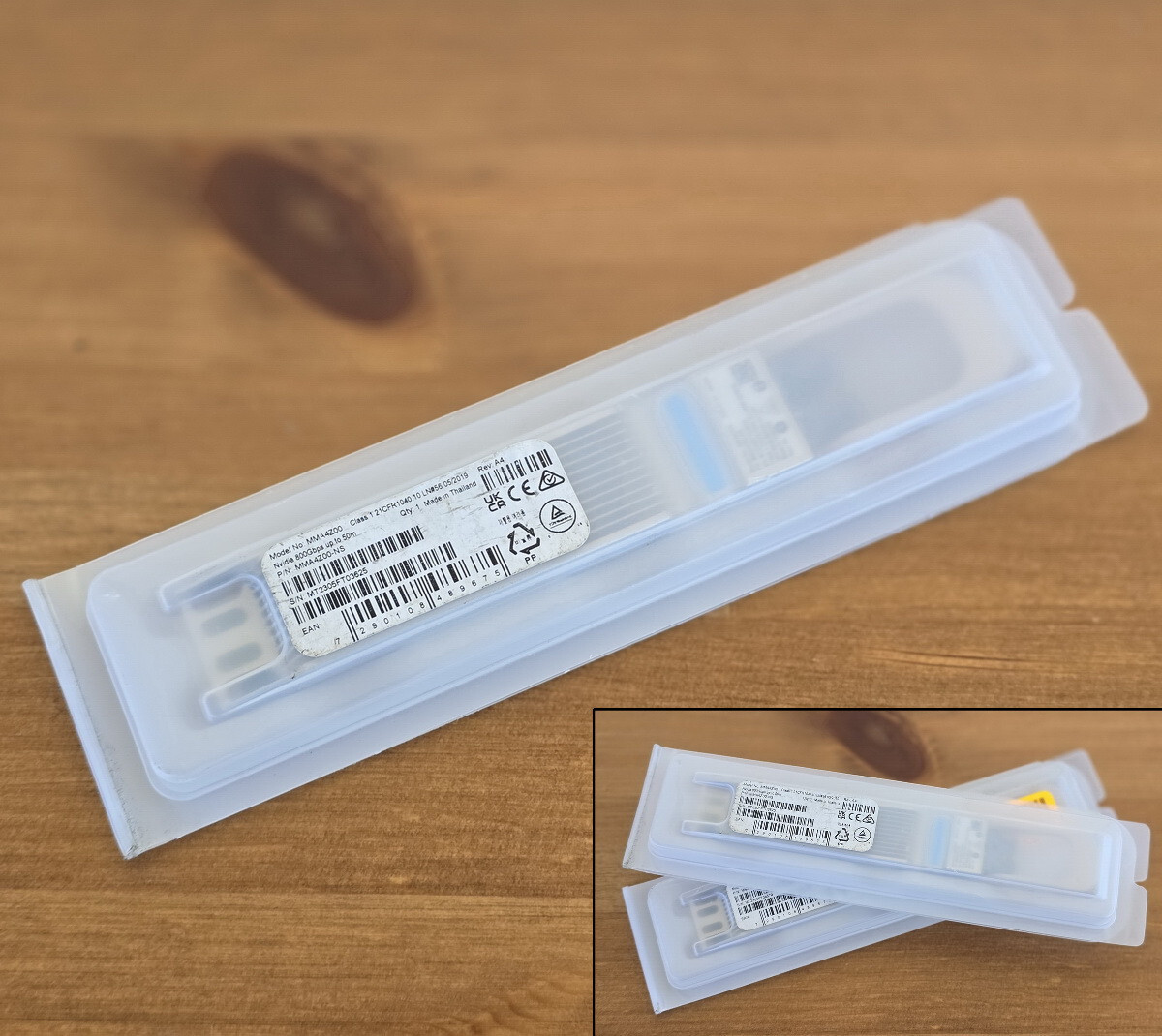 NVIDIA 800Gbps Twin-Port OSFP Transceiver MMA4Z00-NS InfiniBand ...