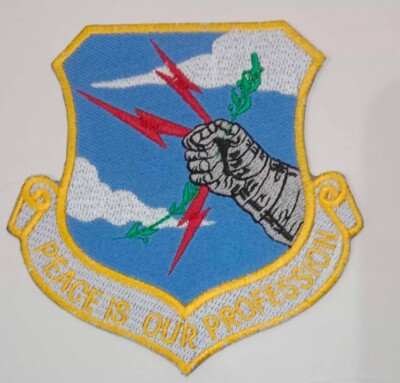 Strategic Air Command, Peace is our Profession, 4 inch Patch, Hook and ...