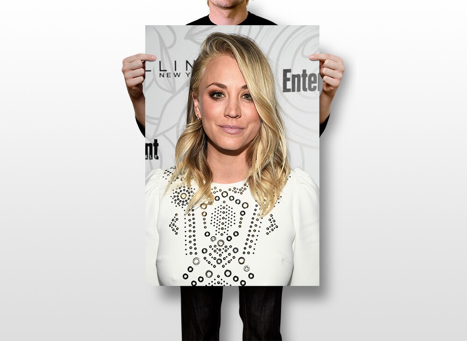 Kaley Cuoco Celebrity Beauty Tv Series Actress Wall Art Decor - POSTER ...