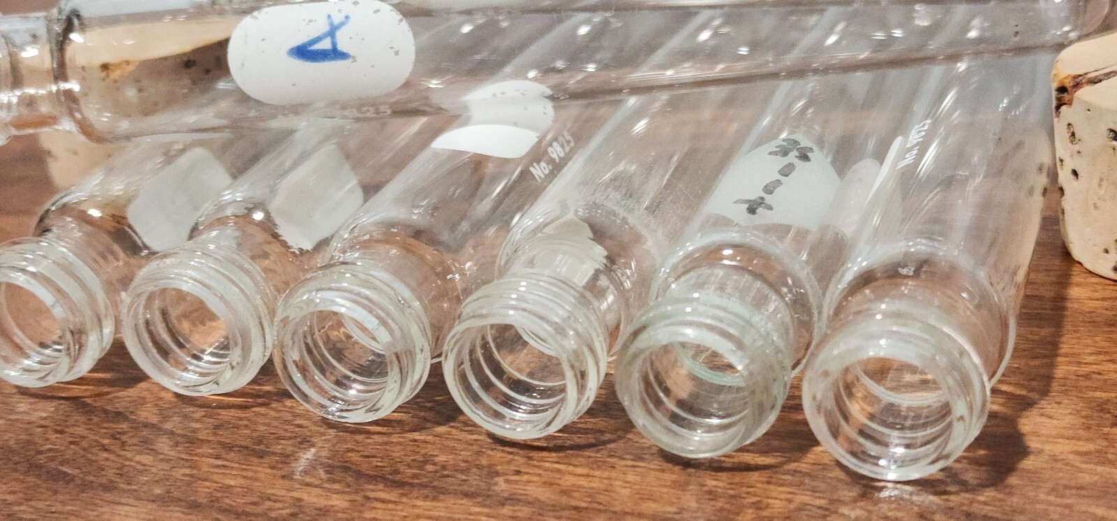 Pack of 25 Pyrex Test Tubes No. 9825 50ml 16mm x 150mm Screw Top ...