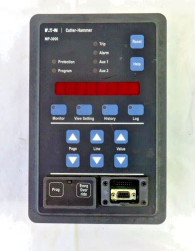 CUTLER-HAMMER MP-3000 66D2205G01 Protection Relay, FOR PARTS/ REPAIR | eBay