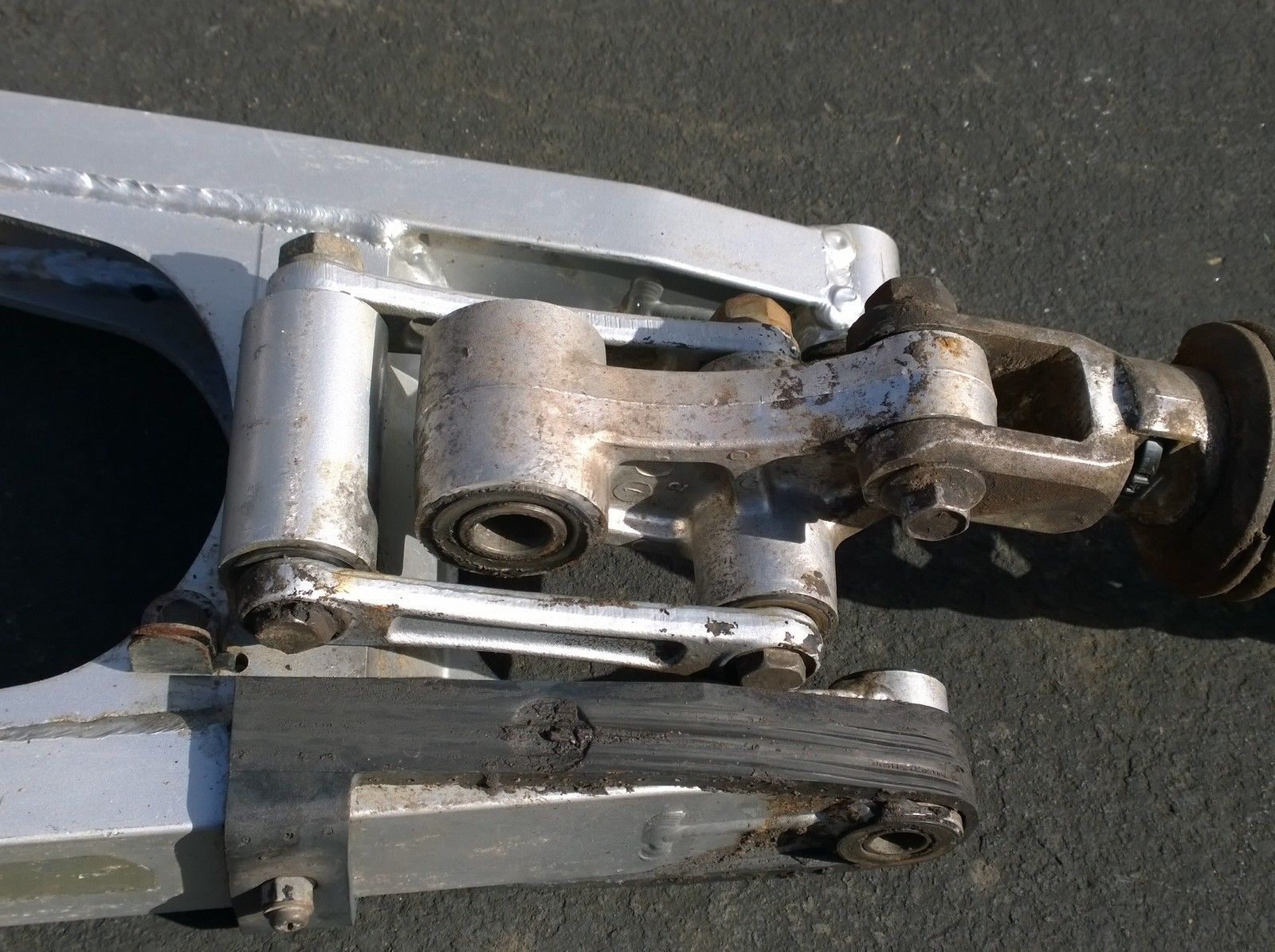 Rear Suspension Swing Arm Shock Linkages for Kawasaki KLR650 KLR 650 ...