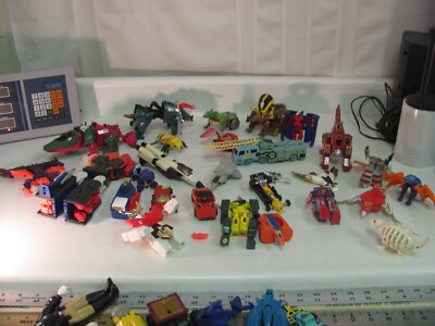 Vintage Transformers G1 Action Figures Micro Transformer Gobots Toy Lot ...