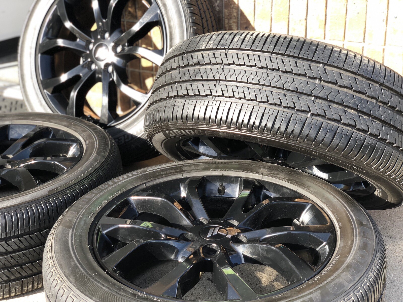 20" Dodge Durango RT Black wheels rims tires Factory OEM 2019 2020 set ...