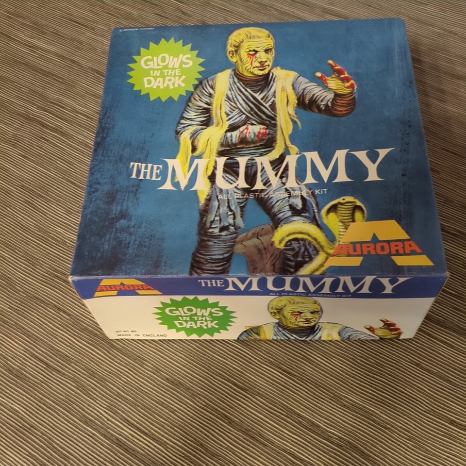 Aurora Original “The Mummy” 1/8 Scale Model Kit Mint In Box Rare ...