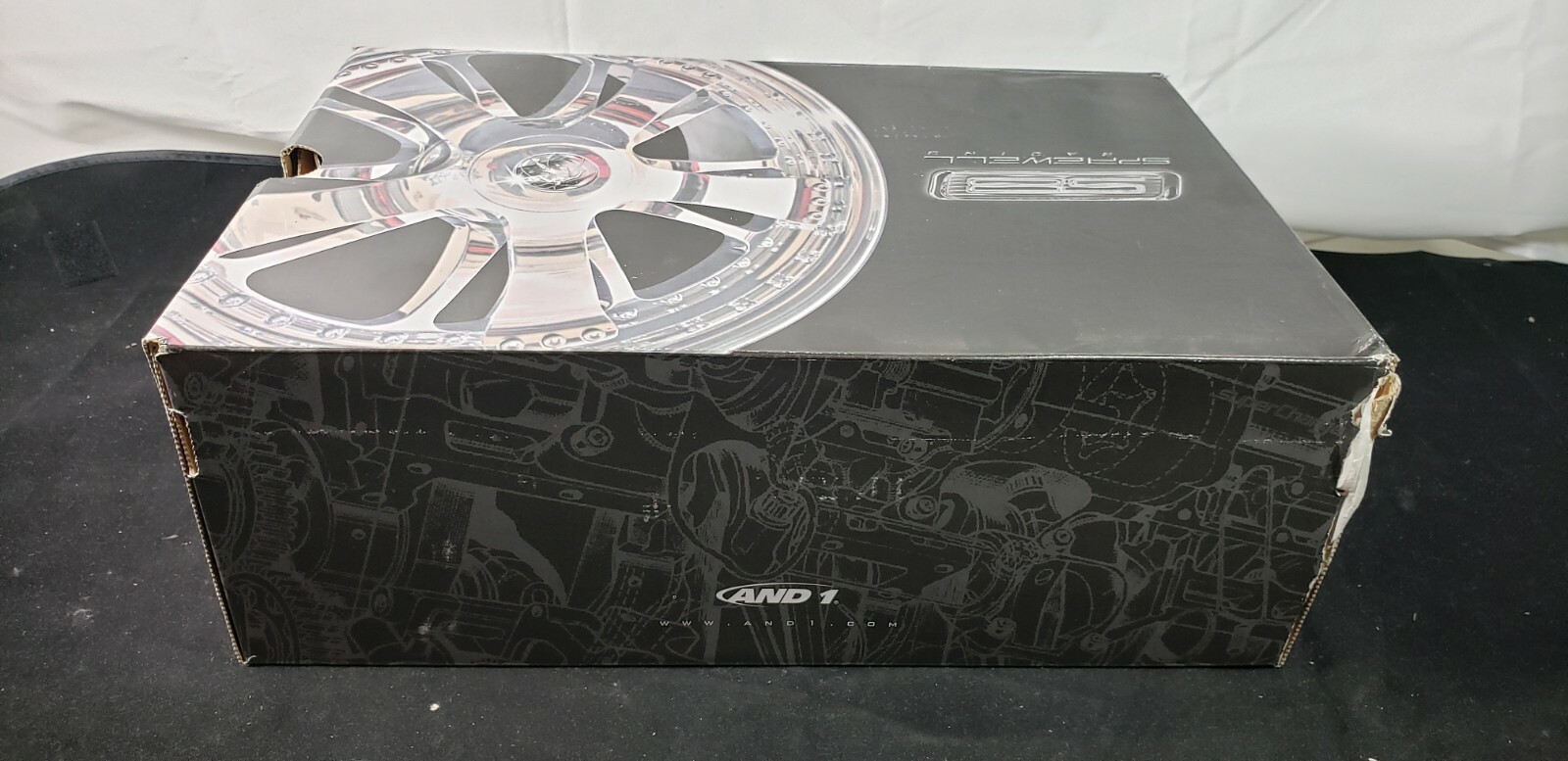 VINTAGE OG AND 1 SPREE MID LATRELL SPREWELL RACING RED SILVER SM9146 ...