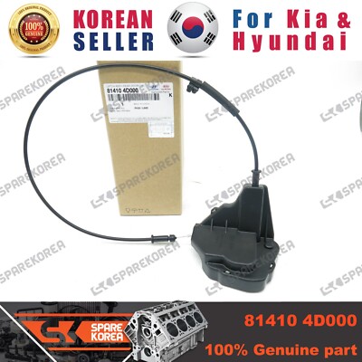 Genuine/OEM 814104D000 LATCH ASSY-REAR DOOR,LH for Kia Grand Carnival ...