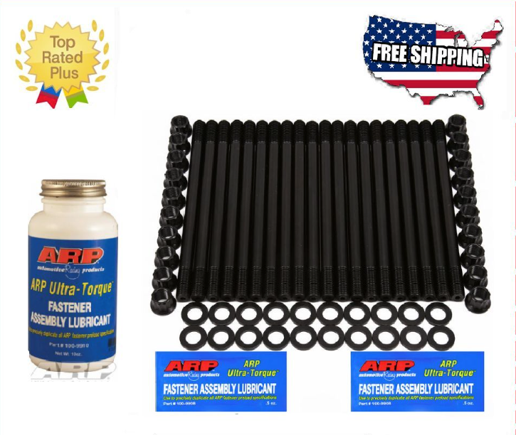 ARP For 03-07 Ford 6.0L Powerstroke Diesel Head Stud+Assembly Lubricant ...